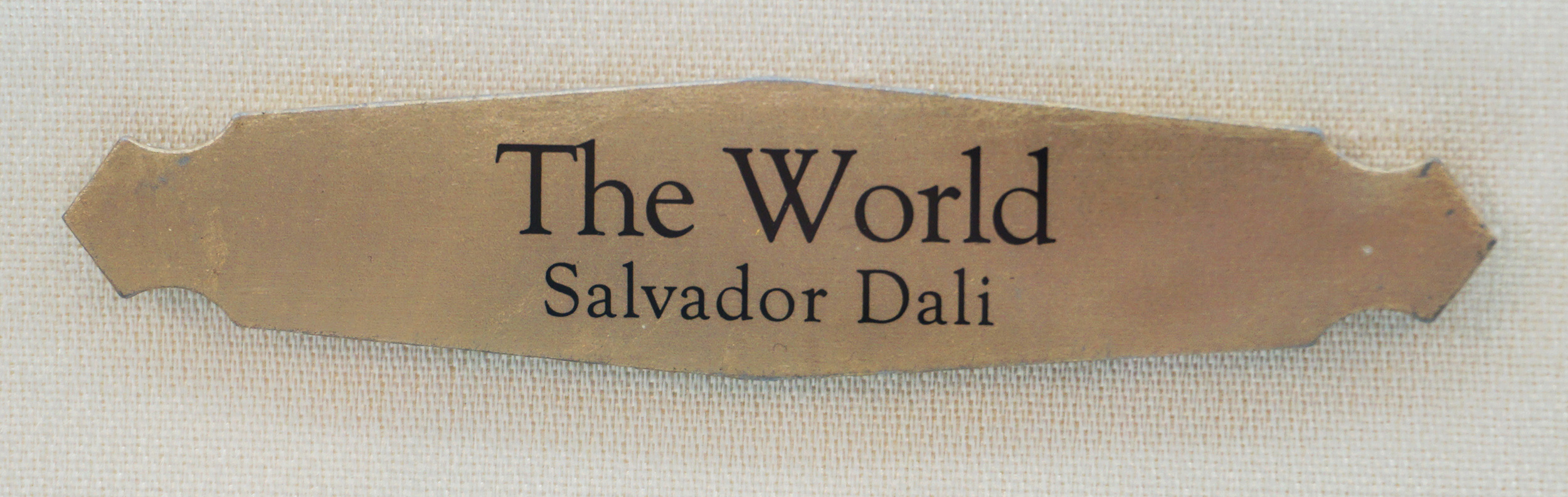 Salvador Dalí | The World | Lithograph